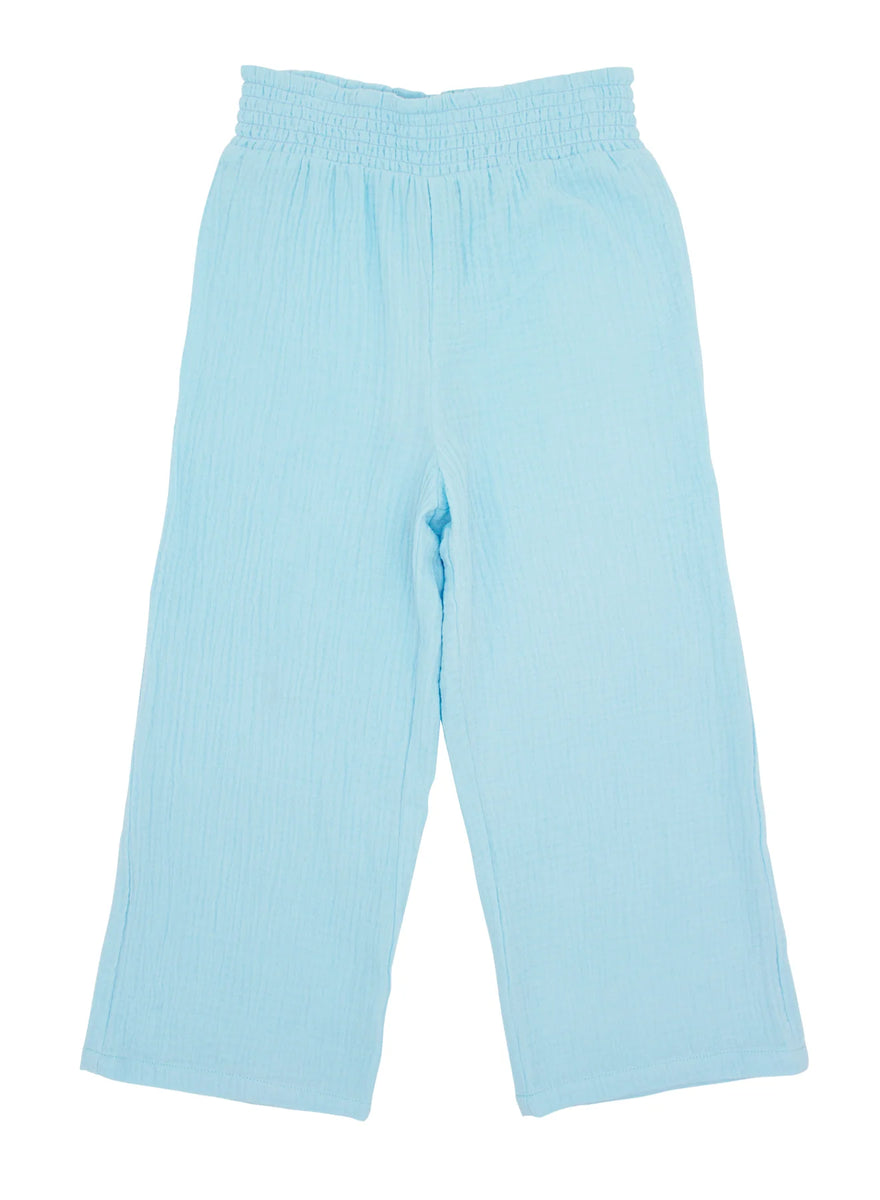 Feather 4 Arrow- Playa Pants (Aqua, 2-14) – Coastal Kids Beachwear